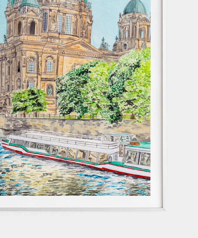 Berlin Art Print Berliner Dom Print Germany Wall Art Berlin - Etsy