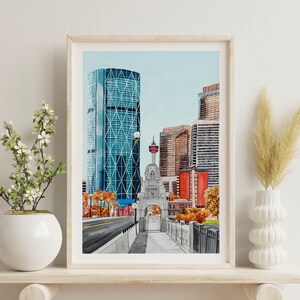 Calgary Print, Canada Wall Art, Alberta Canada, Calgary Wall Art ...
