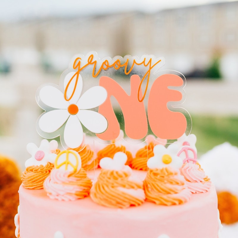 "one" Cake Topper - Etsy