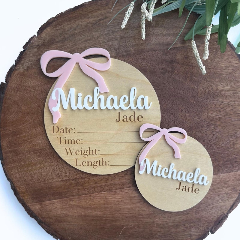 Wood Signs With Bows - Etsy