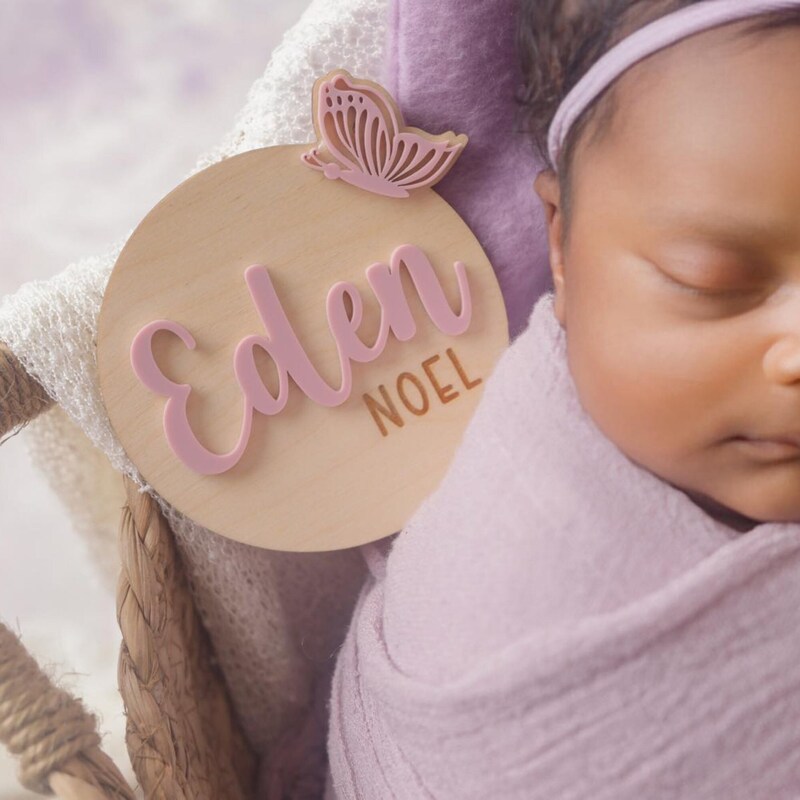Baby Name Sign - Etsy