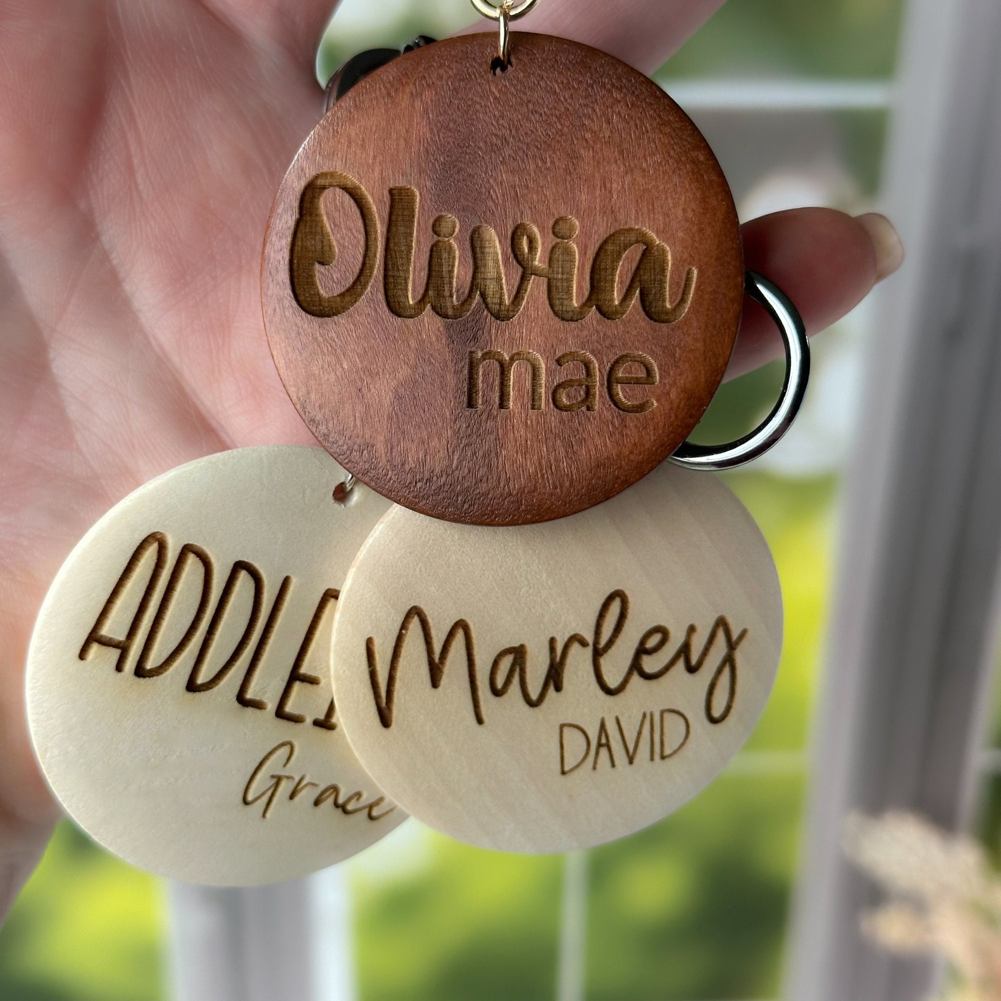 Diaper Bag Tag, Custom Name Keychain, Gift for New Mom - Etsy