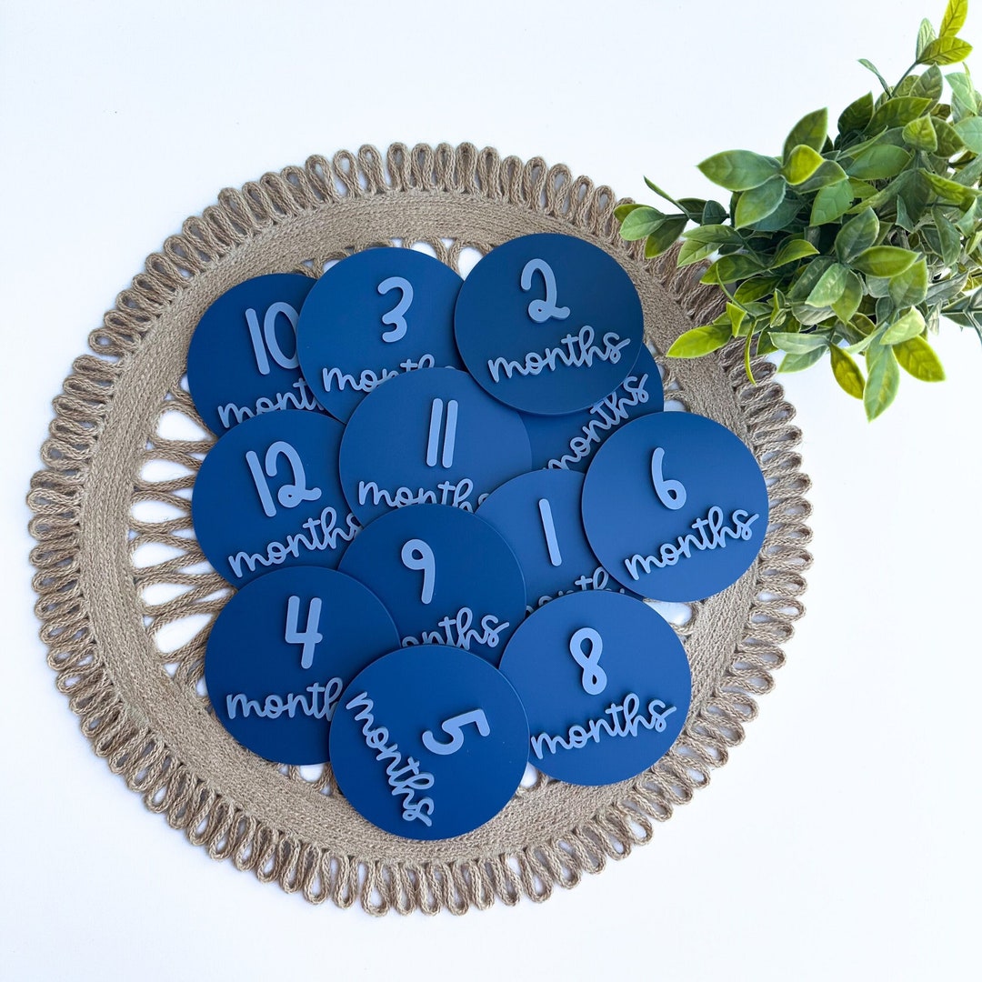 Baby's First Year Milestone Cards, Perfect Baby Shower Gift, for New ...