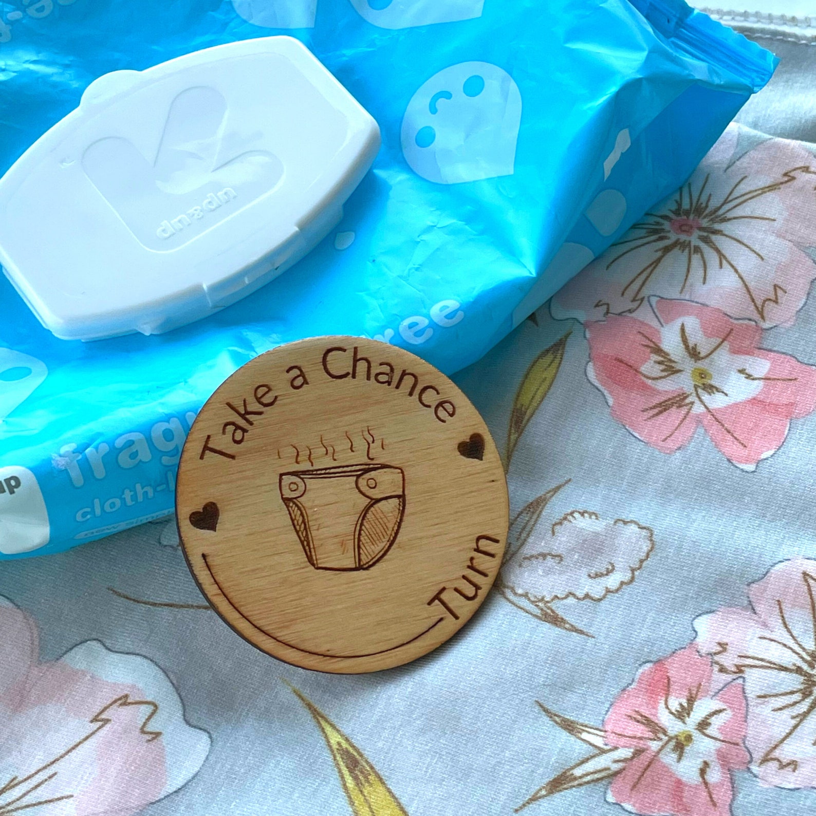 Diaper Changing Decision Coin New Parents Gift Unique Baby | Etsy