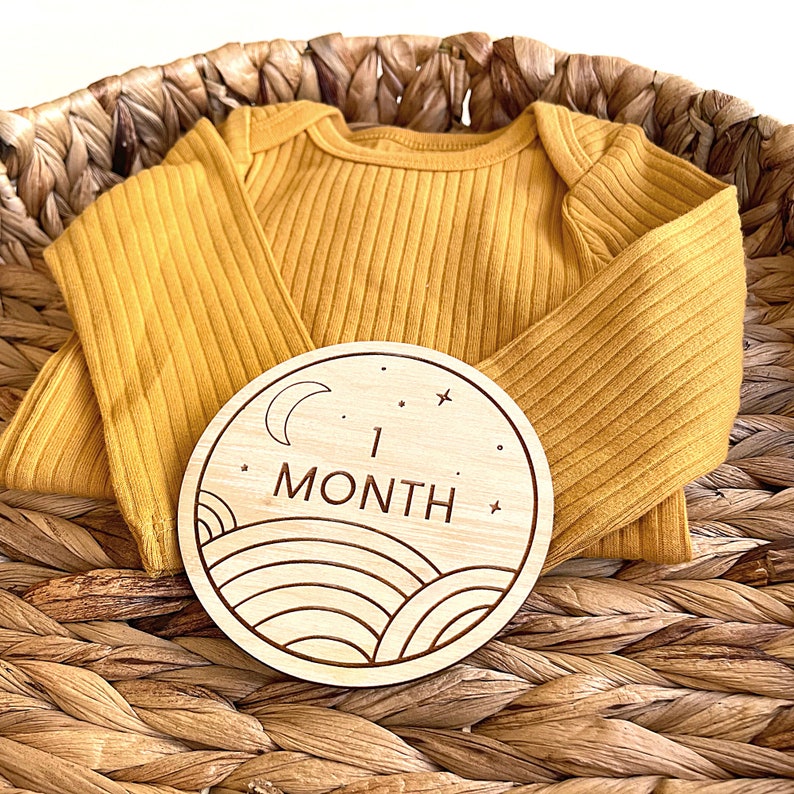 Baby Milestone Cards Newborn Photo Prop Gift for New Mom - Etsy