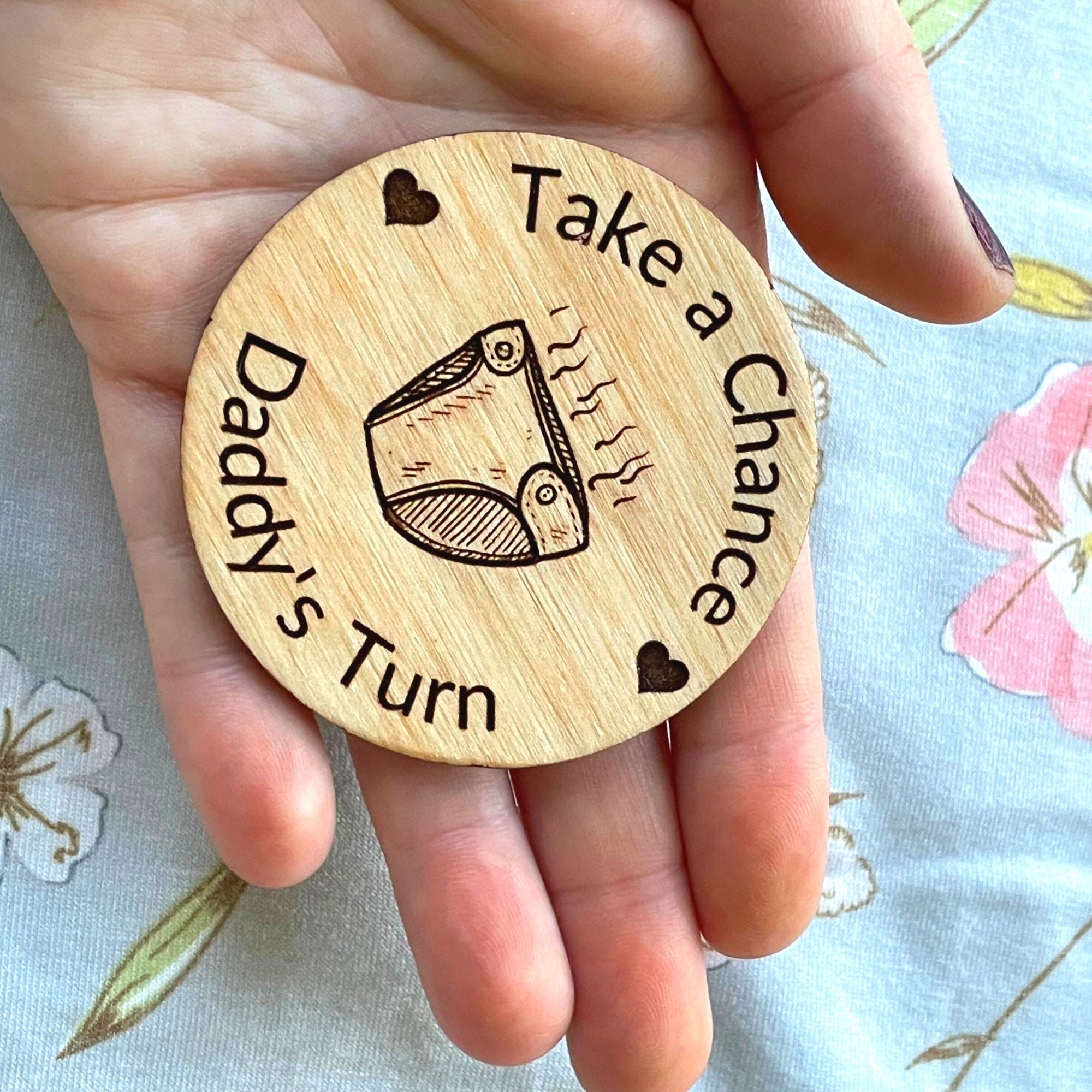 Diaper Changing Decision Coin New Parents Gift Unique Baby | Etsy