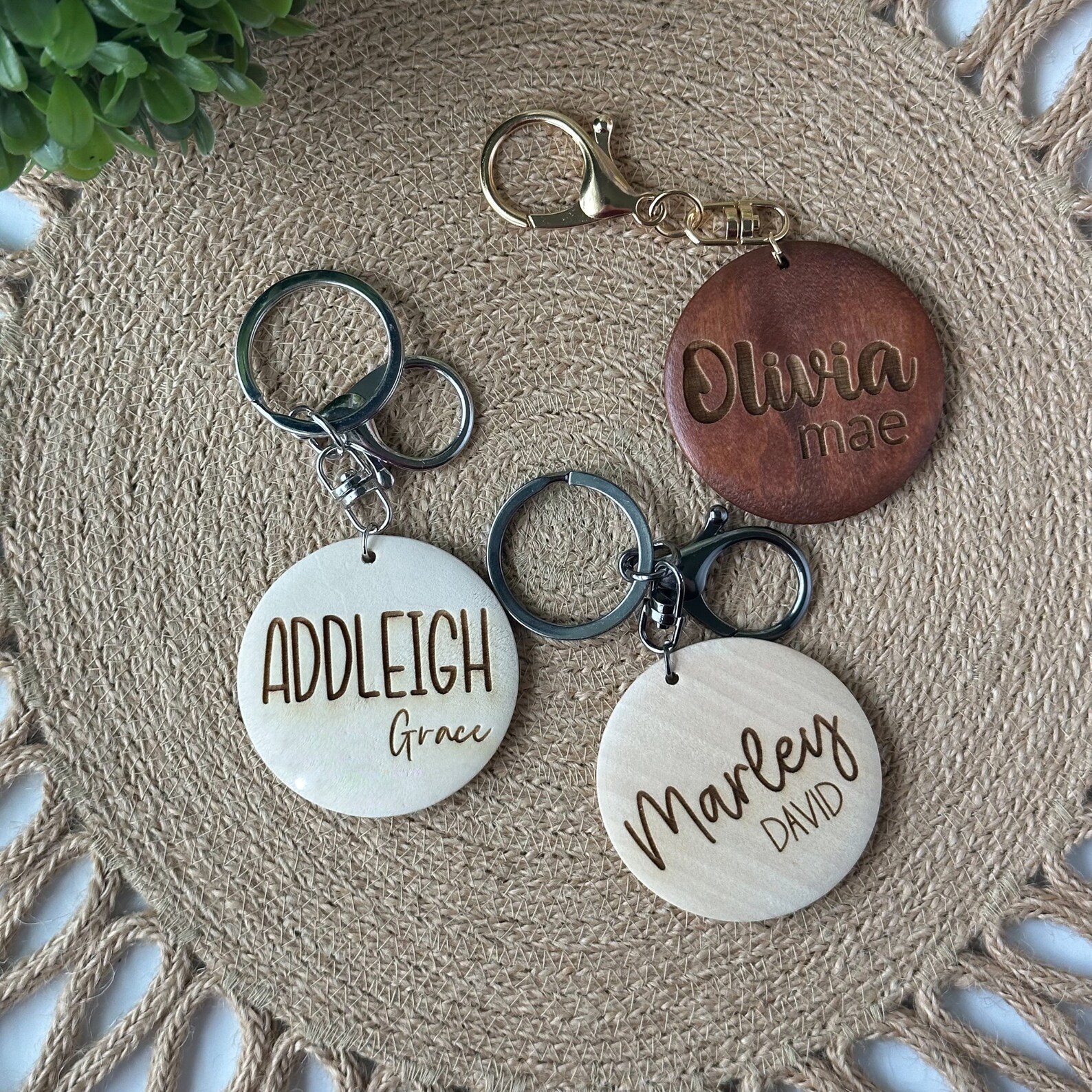 Diaper Bag Tag, Custom Name Keychain, Gift for New Mom - Etsy