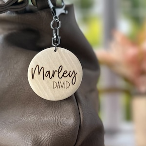 Diaper Bag Tag, Custom Name Keychain, Gift for New Mom - Etsy