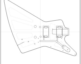 Gibson Explorer Cnc - Etsy