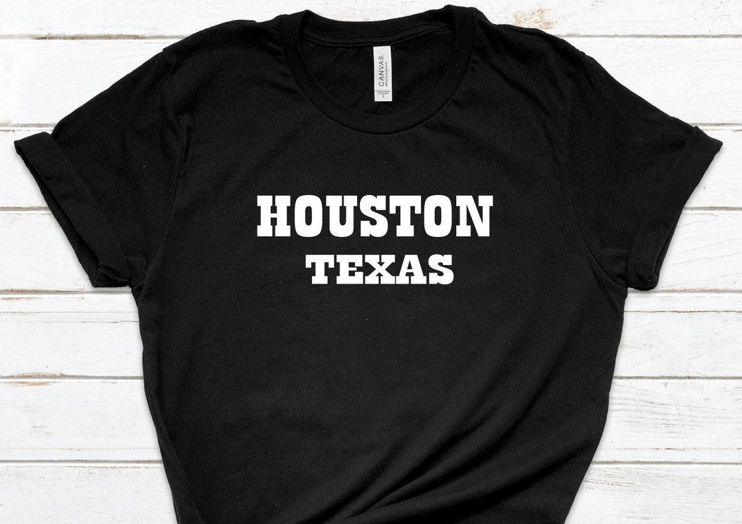 Houston T-shirts Houston Texas T-shirt Houston Tshirt - Etsy