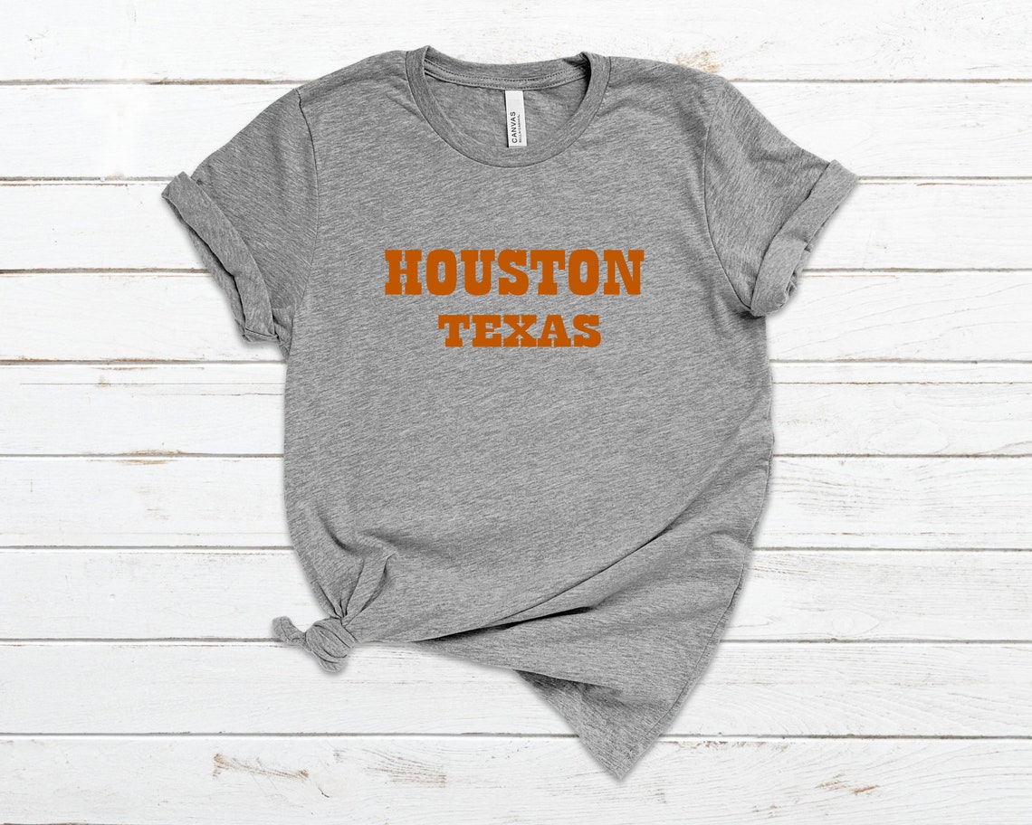 Houston T-shirts Houston Texas T-shirt Houston Tshirt - Etsy