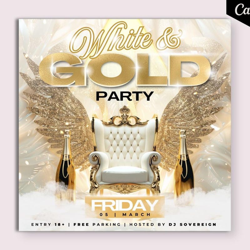 White Gold Club Event - Etsy UK