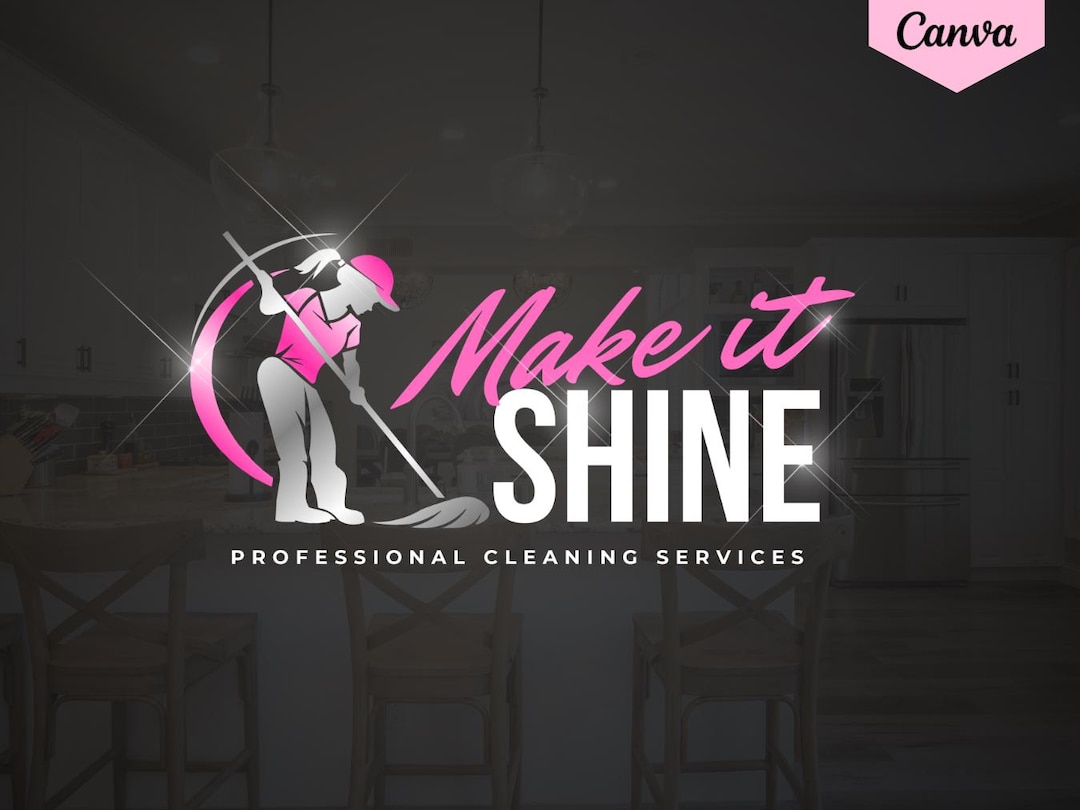 DIY Cleaning Business Logo Design, Housekeeping Logo Design Template ...