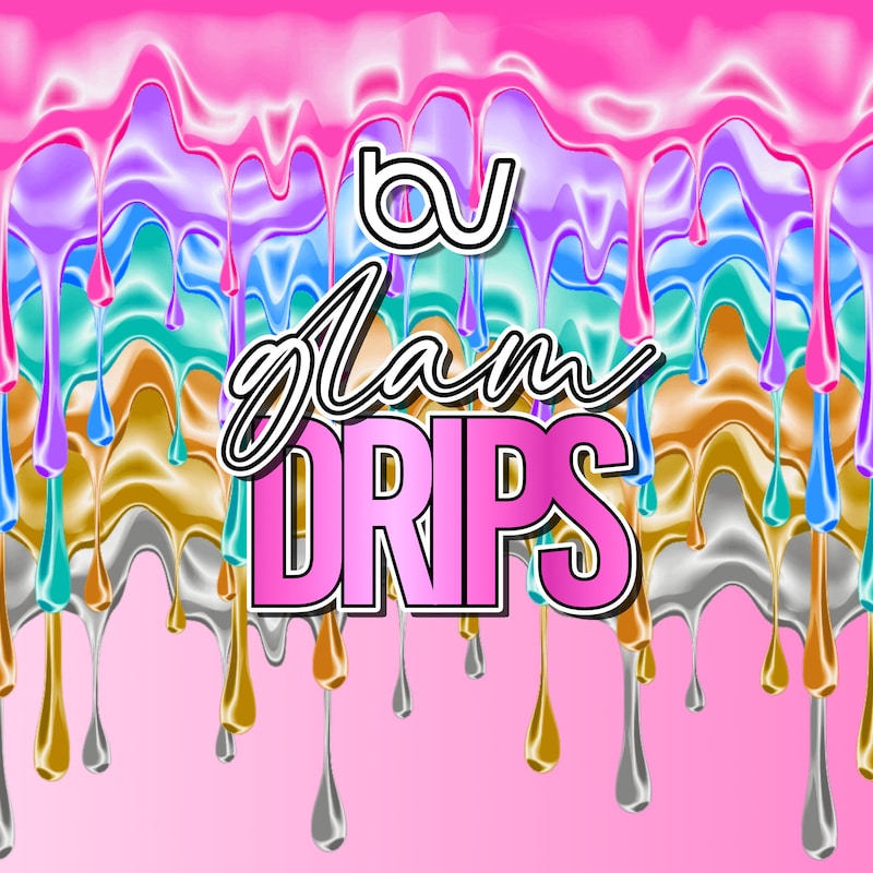 Drip Svg - Etsy
