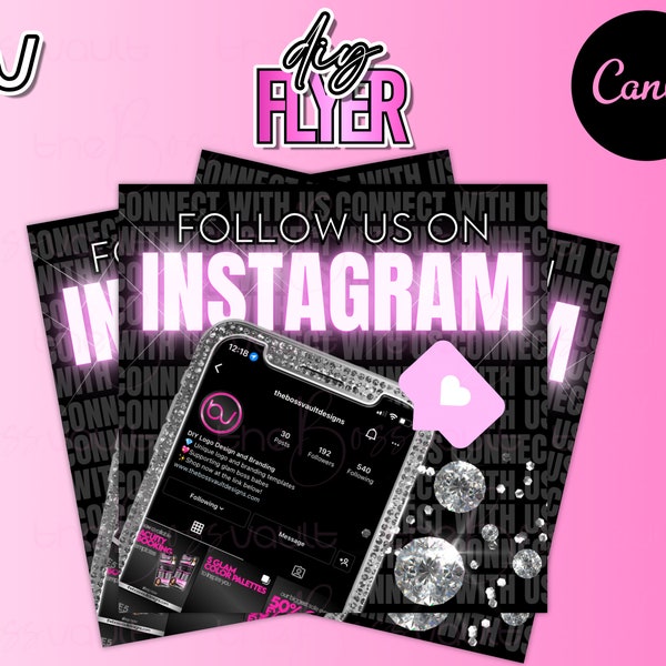 Follow Me Social Media Sign - Etsy