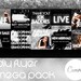 Silver Flyer Pack, DIY Flyer Bundle, Instagram Post, Social Media ...