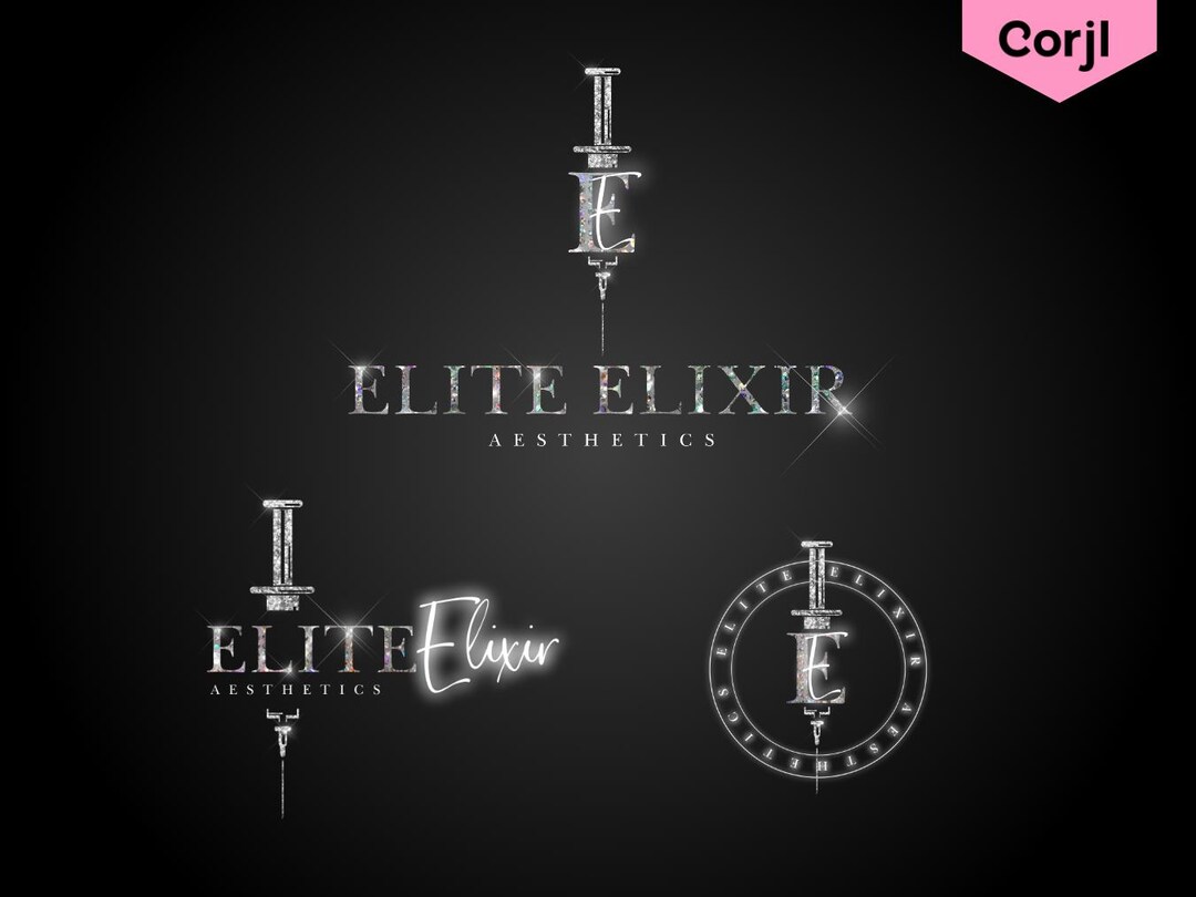 DIY Injector Logo Design, Aesthetics Business Logo Template, Neon ...