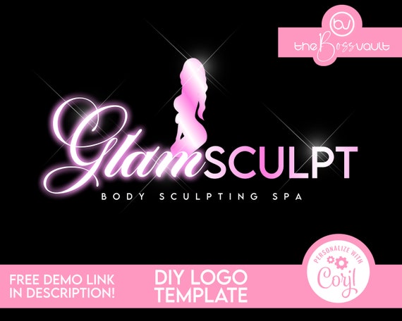DIY Bodysculpting Logo Design Body Spa Logo Template Body - Etsy