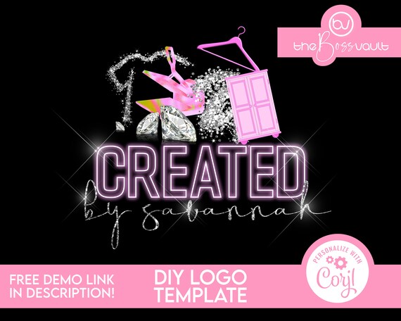 DIY Tee Shirt Logo Creative Logo Design Handmade Logo - Etsy