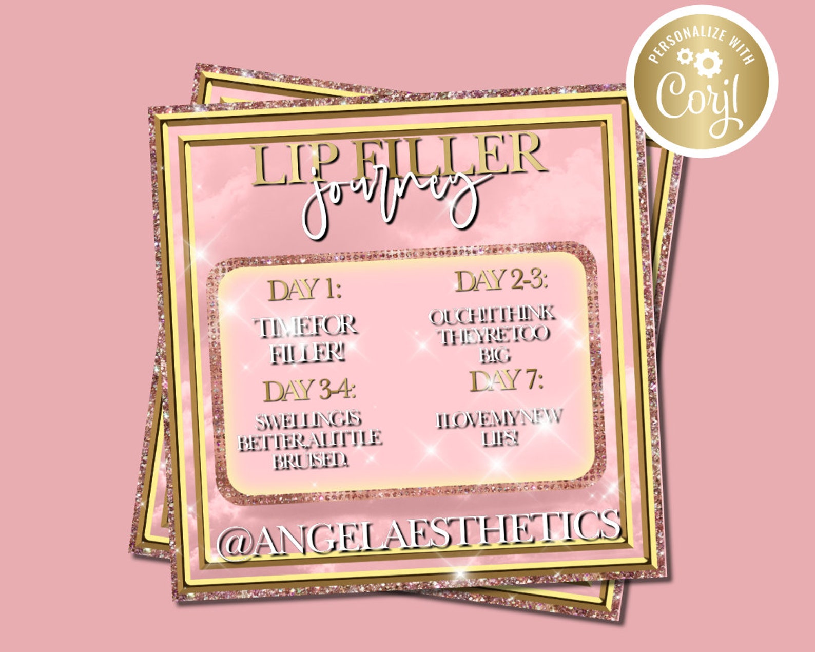 DIY Lip Injection Flyer Editable Lip Filler Med Spa Template - Etsy