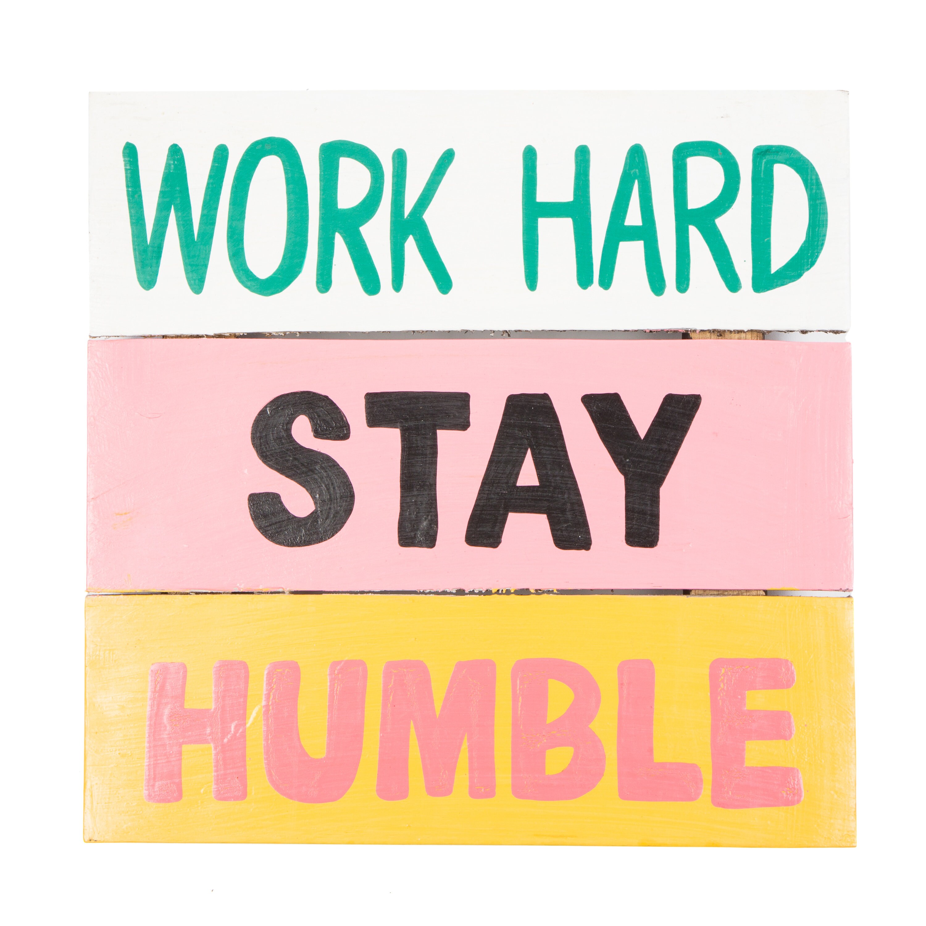 Work Hard Stay Humble Rustic Wooden Wood Wall Hanging Sign - Etsy UK