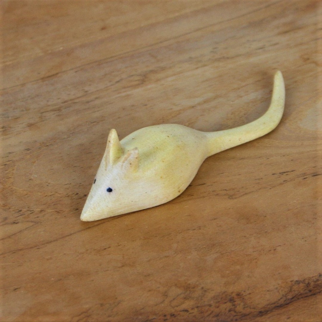 Mice Mouse Fair Trade Carved Wooden Single Mouse Mice 8cm - Etsy