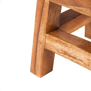 Child's Kids Children Rustic Wooden Red Dragon Stool - FU-549-RD - Etsy UK