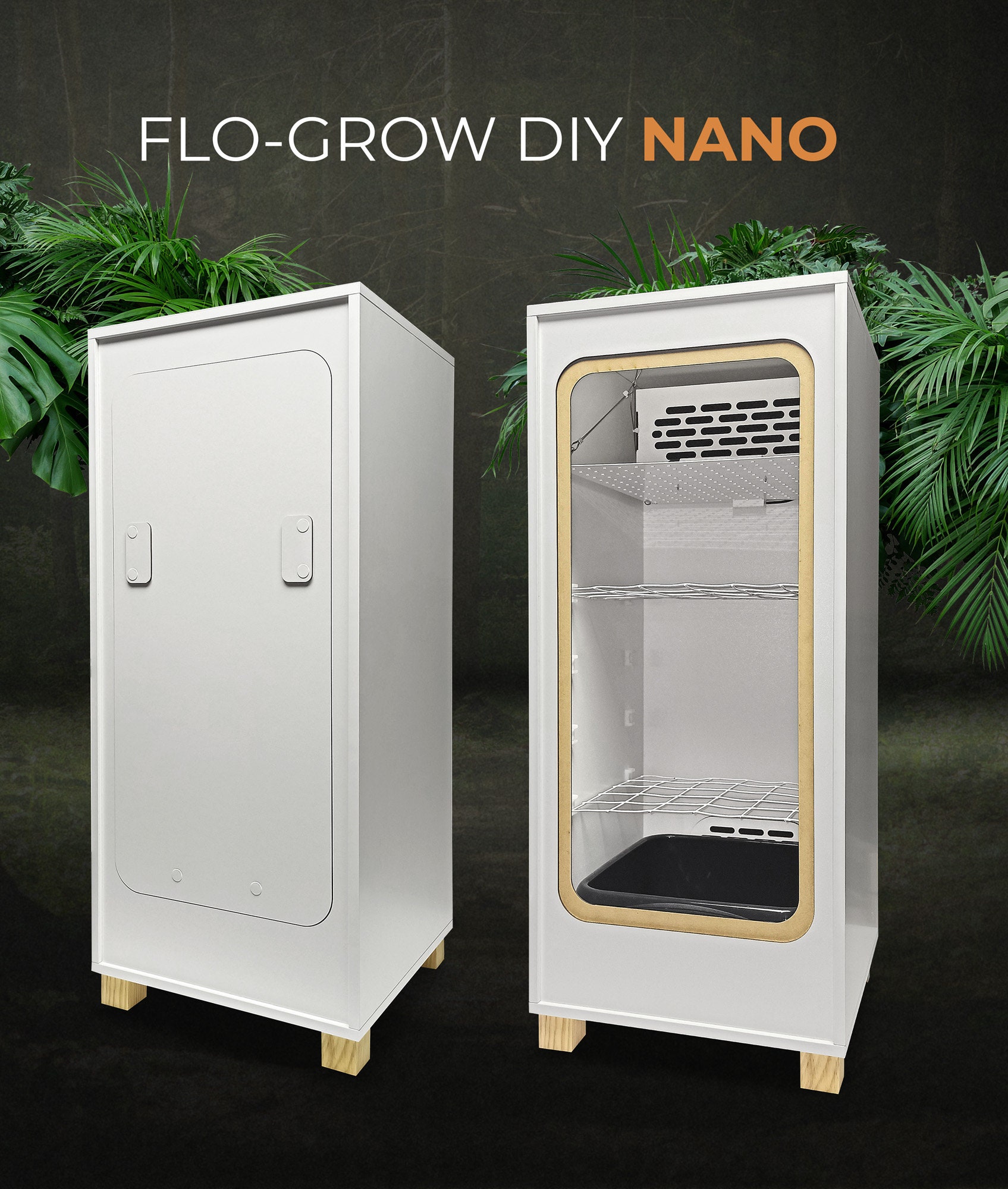 Growbox DIY Nano Flo Grow Cabinet Caixa De Cultivo - Etsy