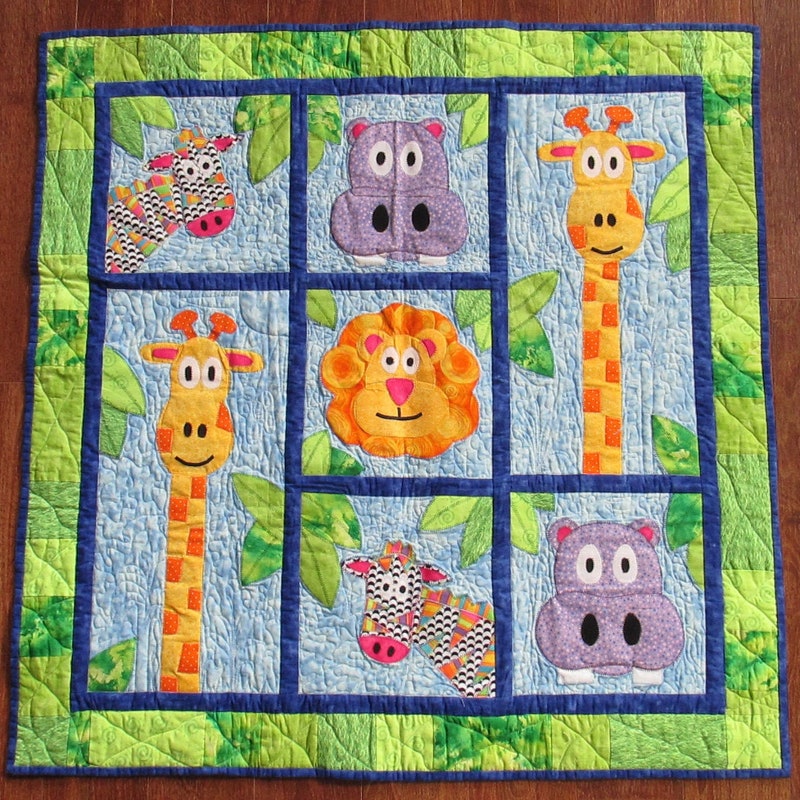 Giraffe Quilt Blanket - Etsy