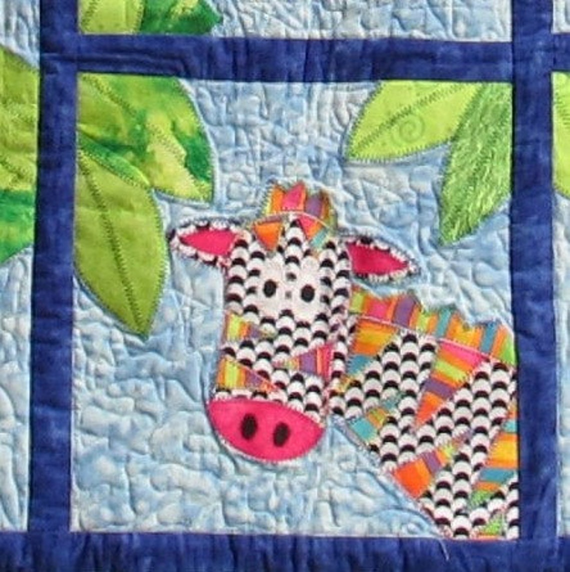 Blake's Jungle Quilt Pattern - Paper Pattern - Child Quilt Pattern - Etsy