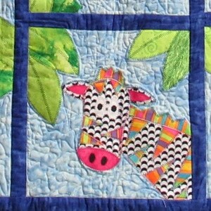 Blake's Jungle Quilt Pattern - Paper Pattern - Child Quilt Pattern - Etsy