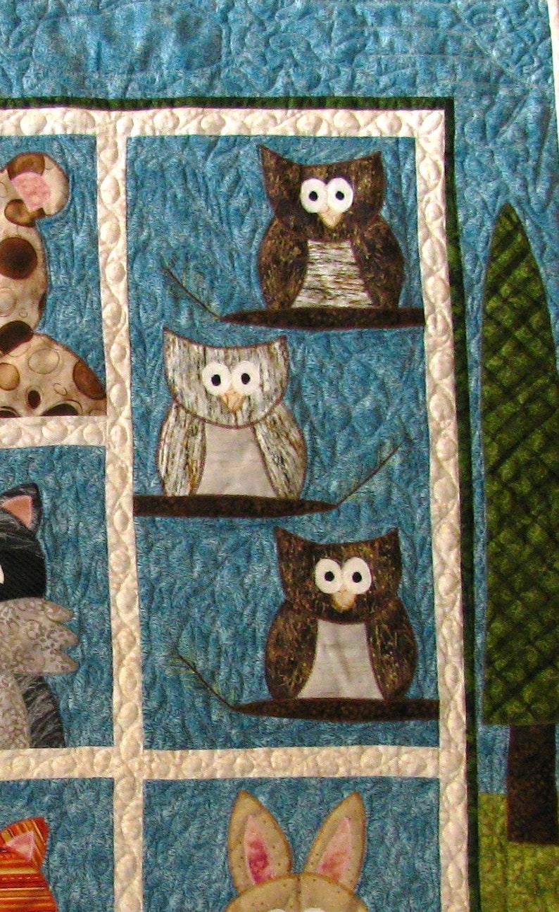 Eli's Forest Friends Quilt Pattern PDF Pattern Digital - Etsy