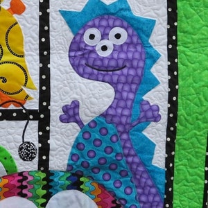 Morgan's Monster Madness Quilt Pattern - PDF Pattern - Digital Download ...
