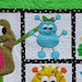Morgan's Monster Madness Quilt Pattern - Paper Pattern - Child's Quilt ...