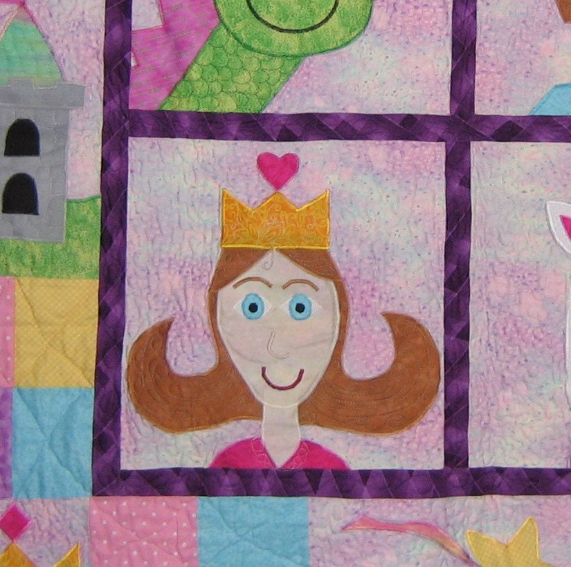 Rachel's Fairytale Quilt Pattern Paper Pattern Child's Quilt Pattern - Etsy