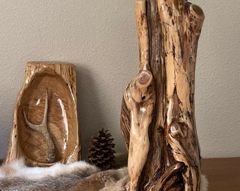 Live Edge Table Lamp - Etsy