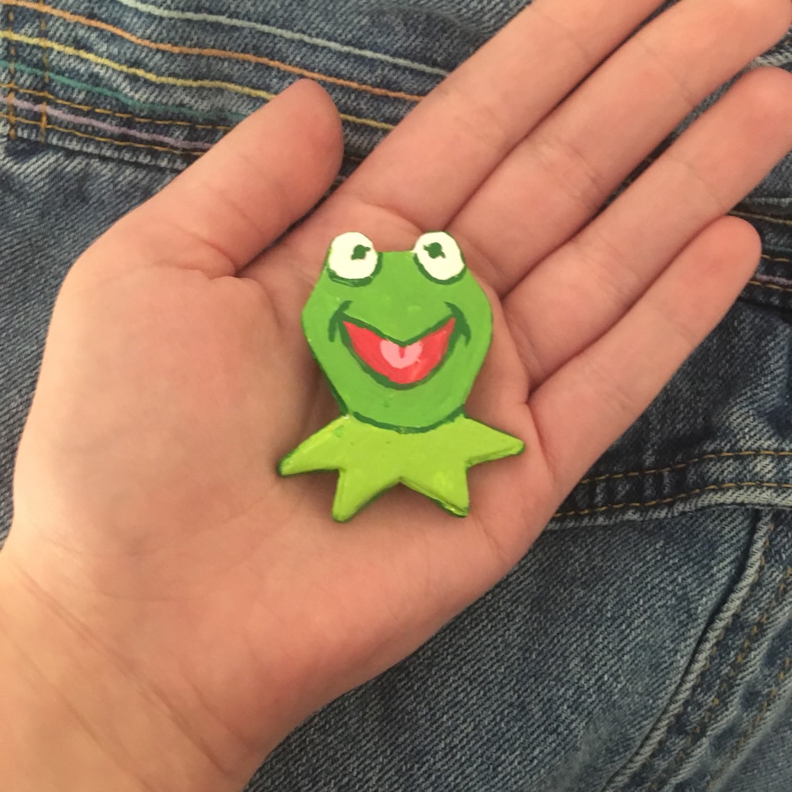 Kermit the Frog Pin - Etsy