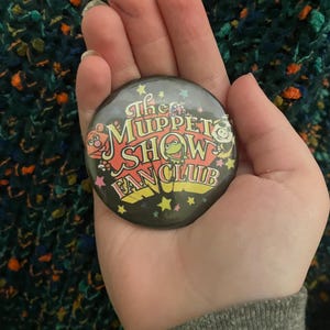 NEW Muppet Show Fan Club Pinback Button - Etsy