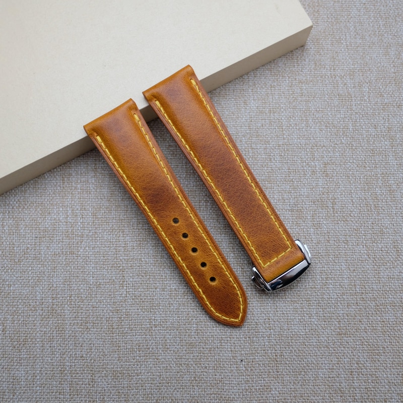 Omega Vintage Leather Strap - Etsy