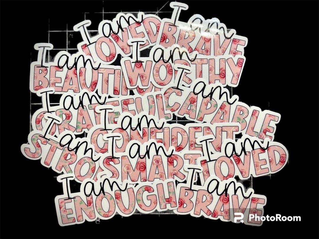 Positive Affirmation Stickers - Etsy