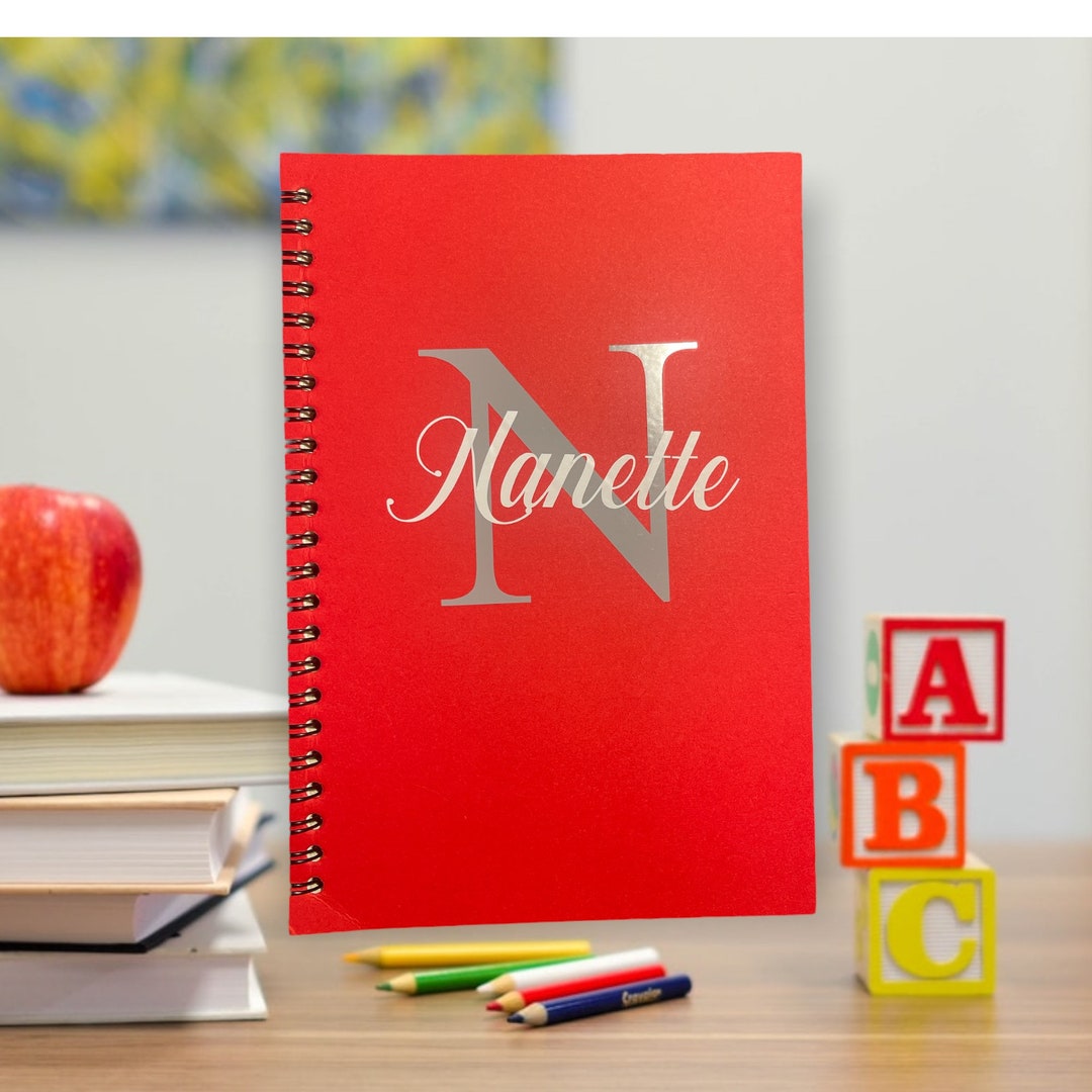 Customized Notebook | Personalized Gifts for Coworker | Teacher ...