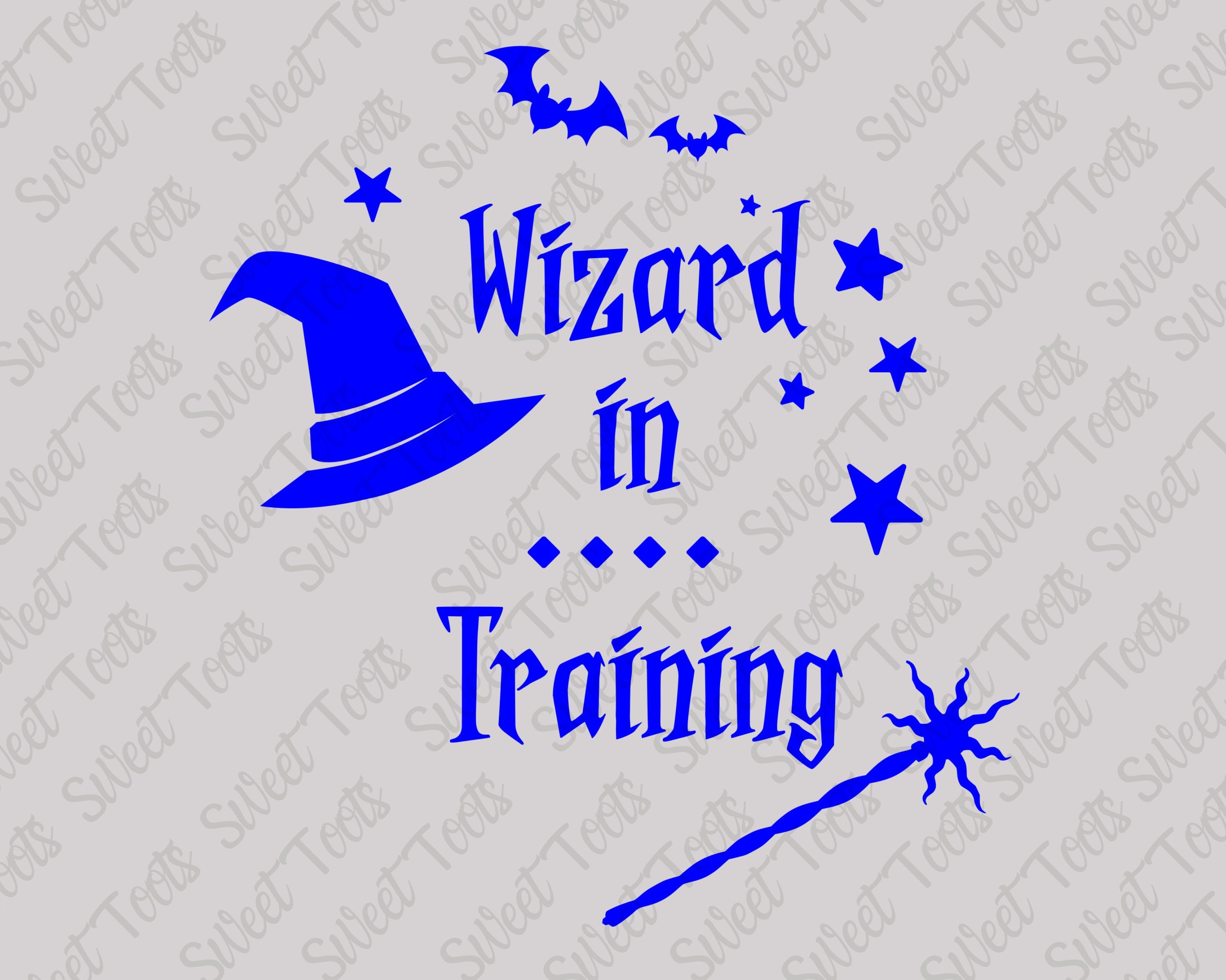 Wizard in Training Cut File Svg Png Instant Download Cut - Etsy
