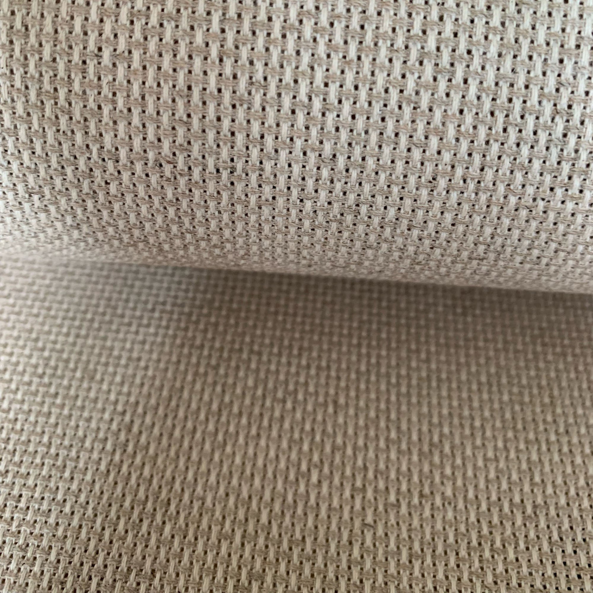 14 Count Cross Stitch Natural Linen Aida Embroidery Needlepoint Fabric ...