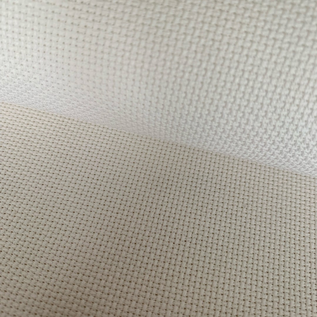 16 Count Cross Stitch Fabric Embroidery Aida Cloth, White - Etsy