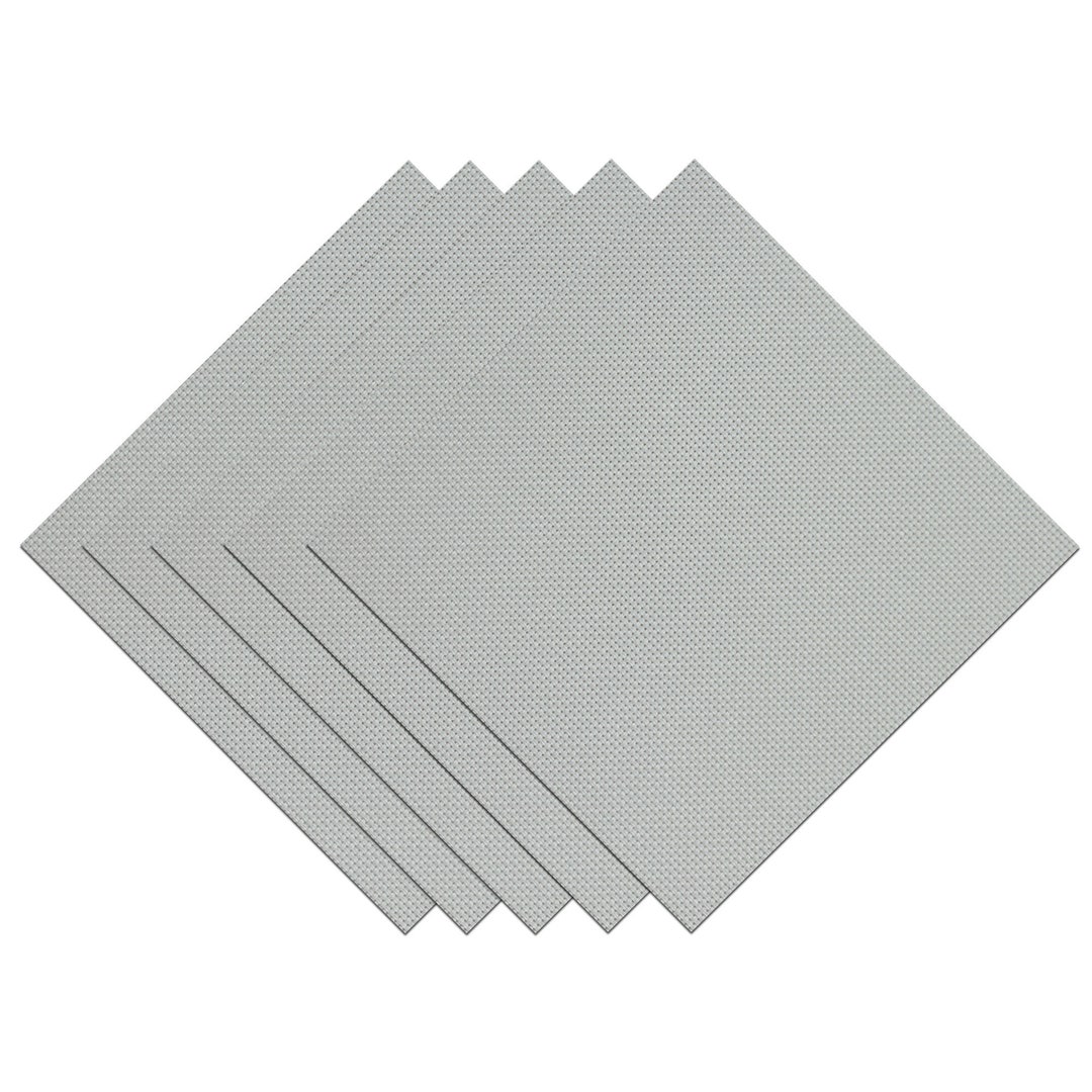 Pre-cut 18 Count White Plastic Aida Mesh Canvas, Pack of 5pieces - Etsy