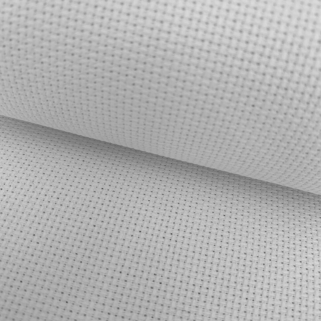 14 Count Cross Stitch Fabric Embroidery Aida Cloth, White - Etsy