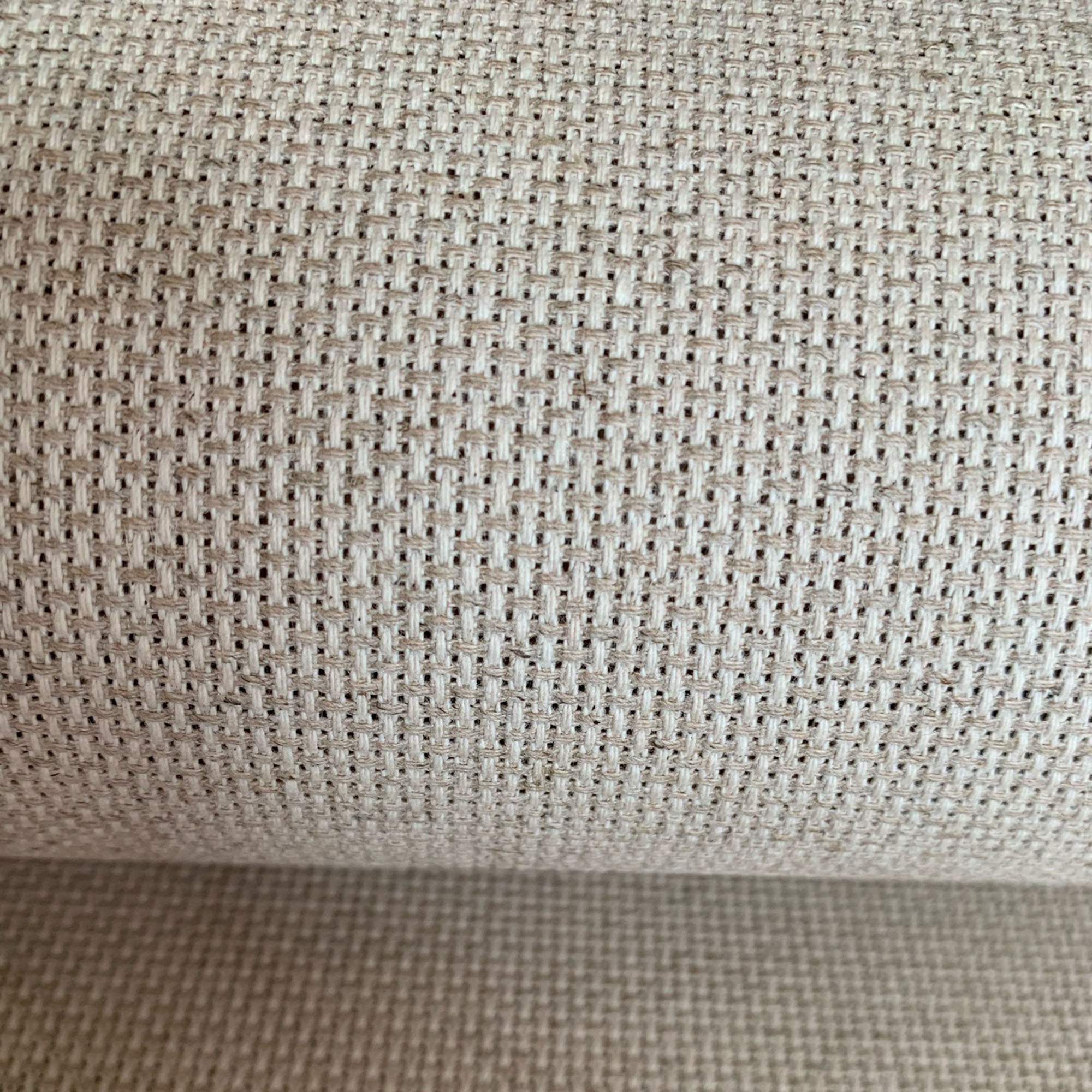 14 Count Cross Stitch Natural Linen Aida Embroidery Needlepoint Fabric ...
