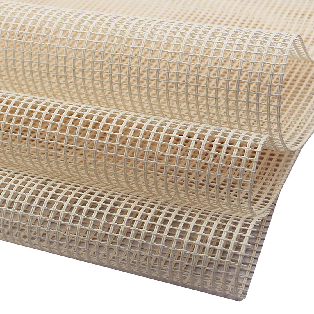 4CT Rug Making Canvas Latch Hooking Mesh Base Fabric, Natural Color - Etsy
