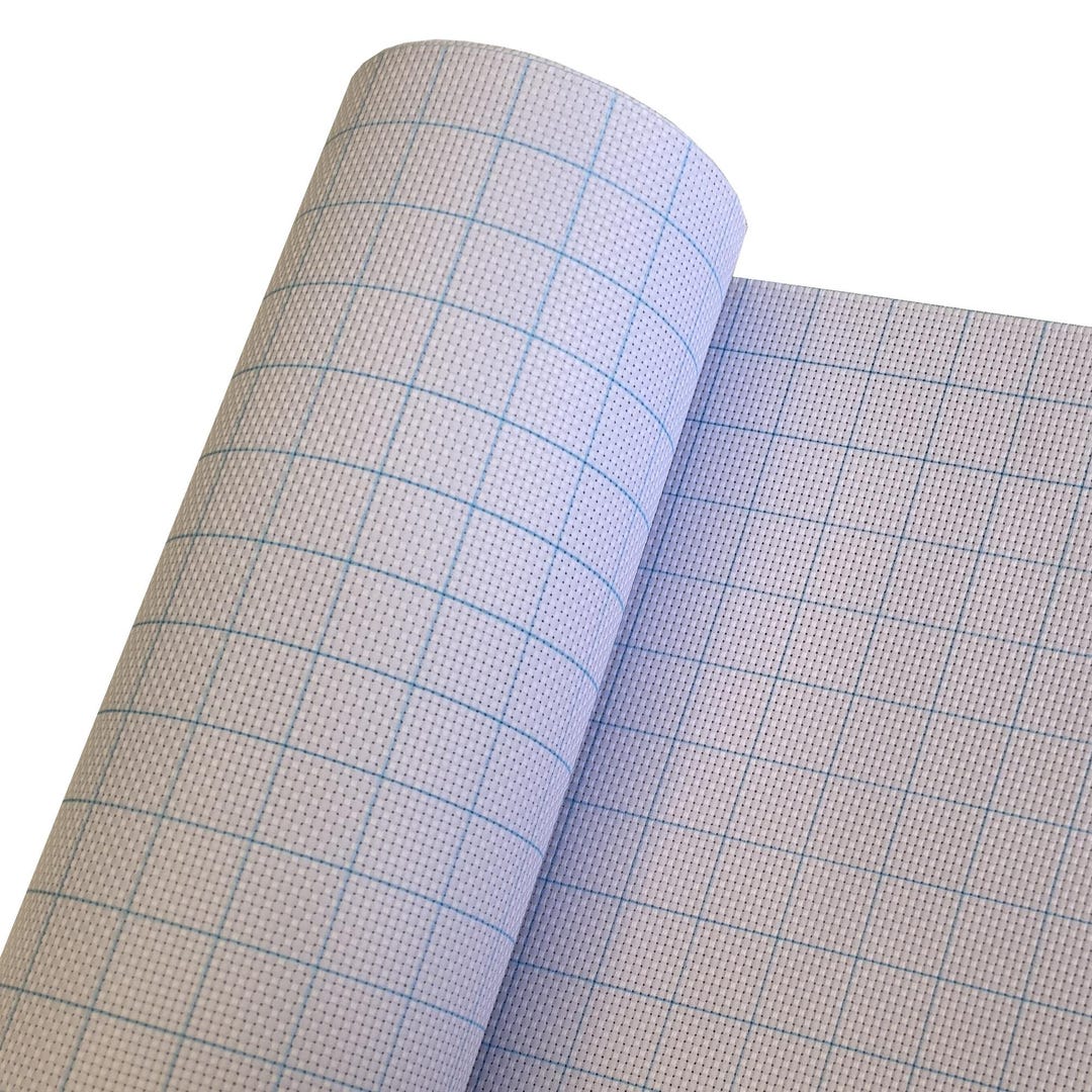 12 Count Aida Cloth With Washable Grid, 12 Holes per Inch, Easy ...