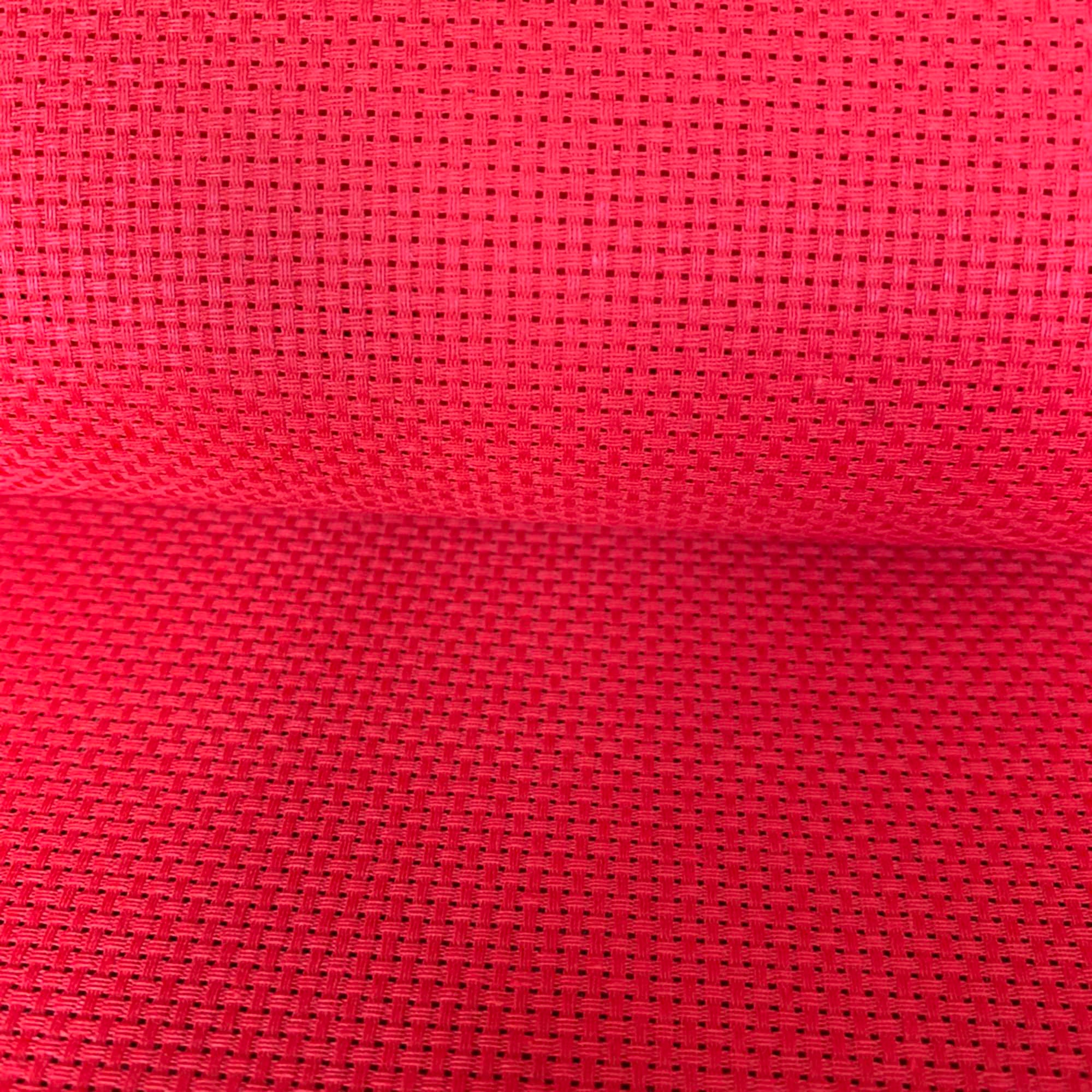 11 Count Aida Cloth Cross Stitch Embroidery Fabric Red - Etsy